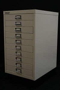 神戸市中央区で買い取りました。 BISLEY ビスレー BASIC BA 3/10 10段キャビネット旧SIZE - 神戸の買取 こうべリサイクルセンター